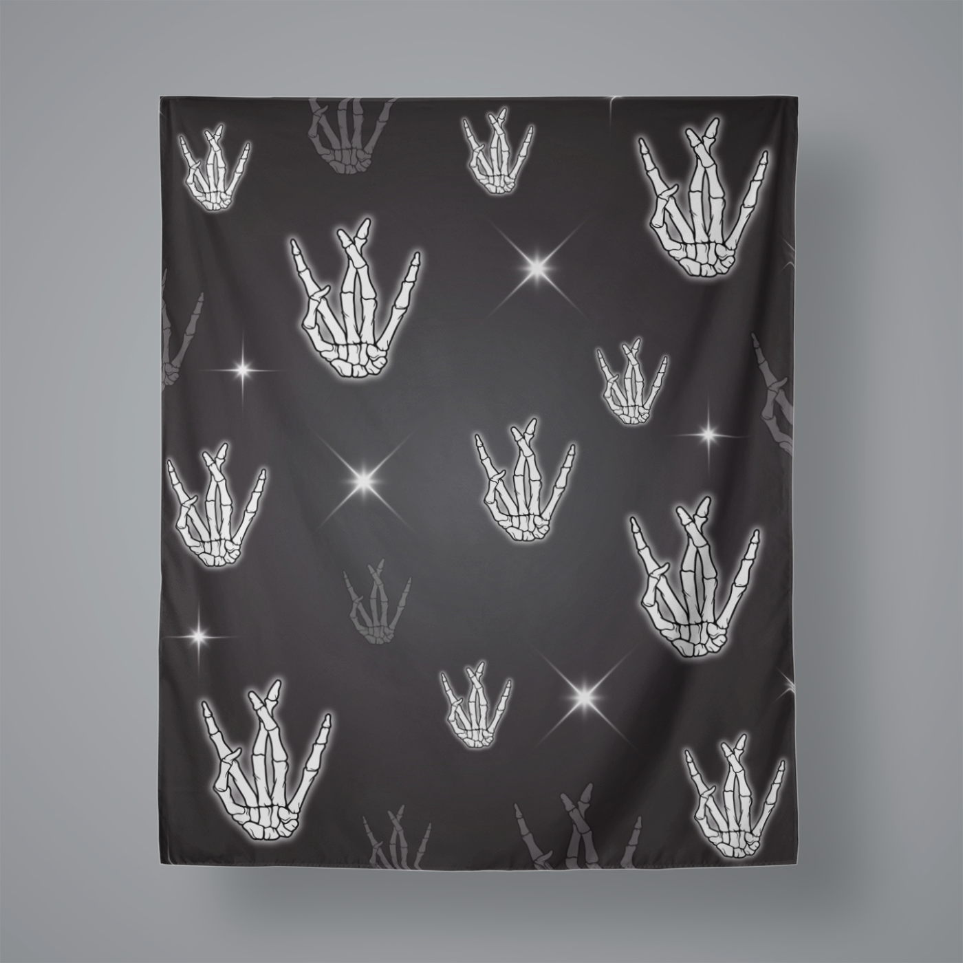 Westside skeleton hands backdrop – ROSCISNE